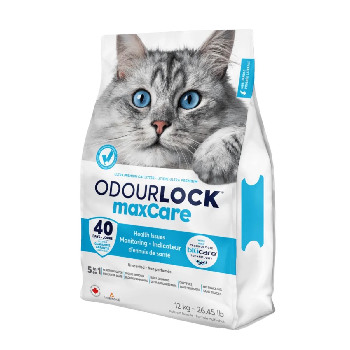 Odourlock Maxcare Ultra Premium 5-in-1 Cat Litter, 12 kg – Health ...