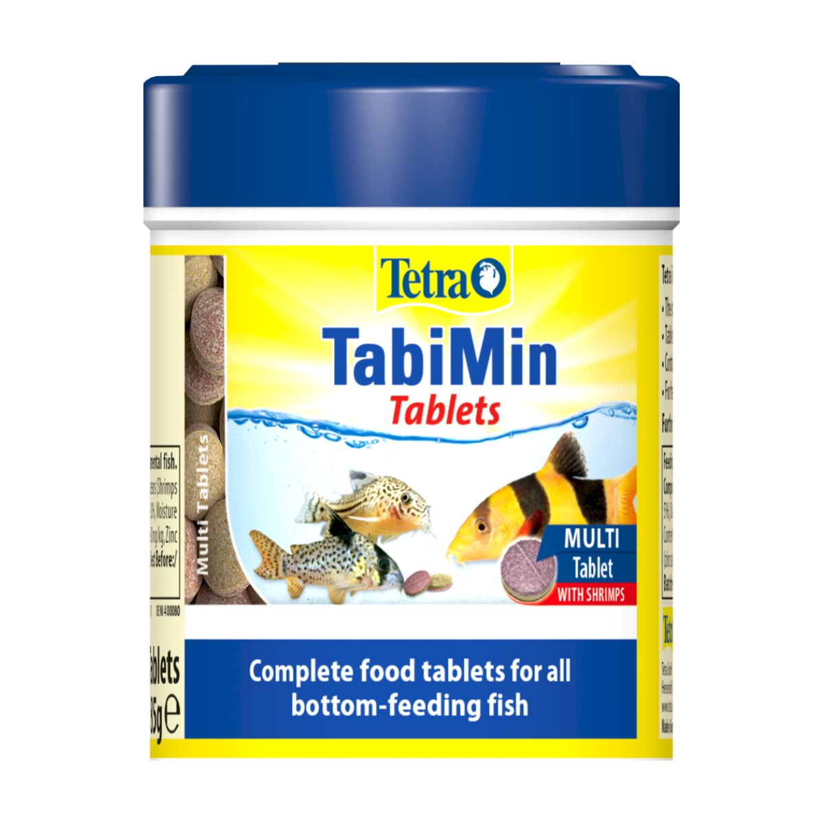 Tetra TabiMin- Complete Sinking Food Tablets for Bottom-Feeding & Timid ...