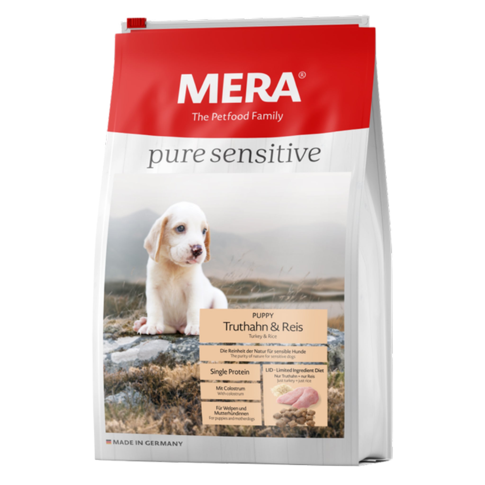 MERA Dry Dog Food Pure Sensitive Puppy - Orange Pet Nutrition