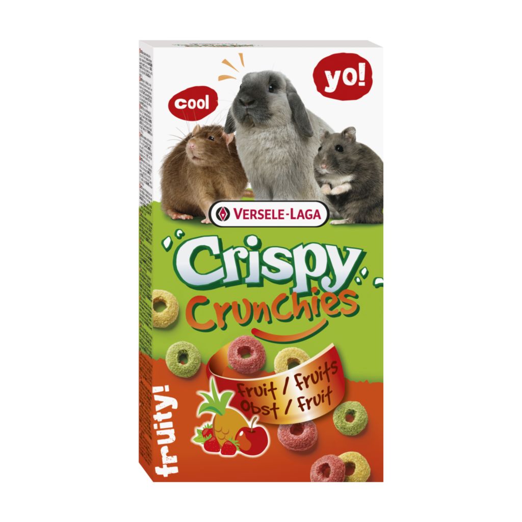 Versele Laga Small Animal Food Crispy Crunchies Fruits - Orange Pet ...