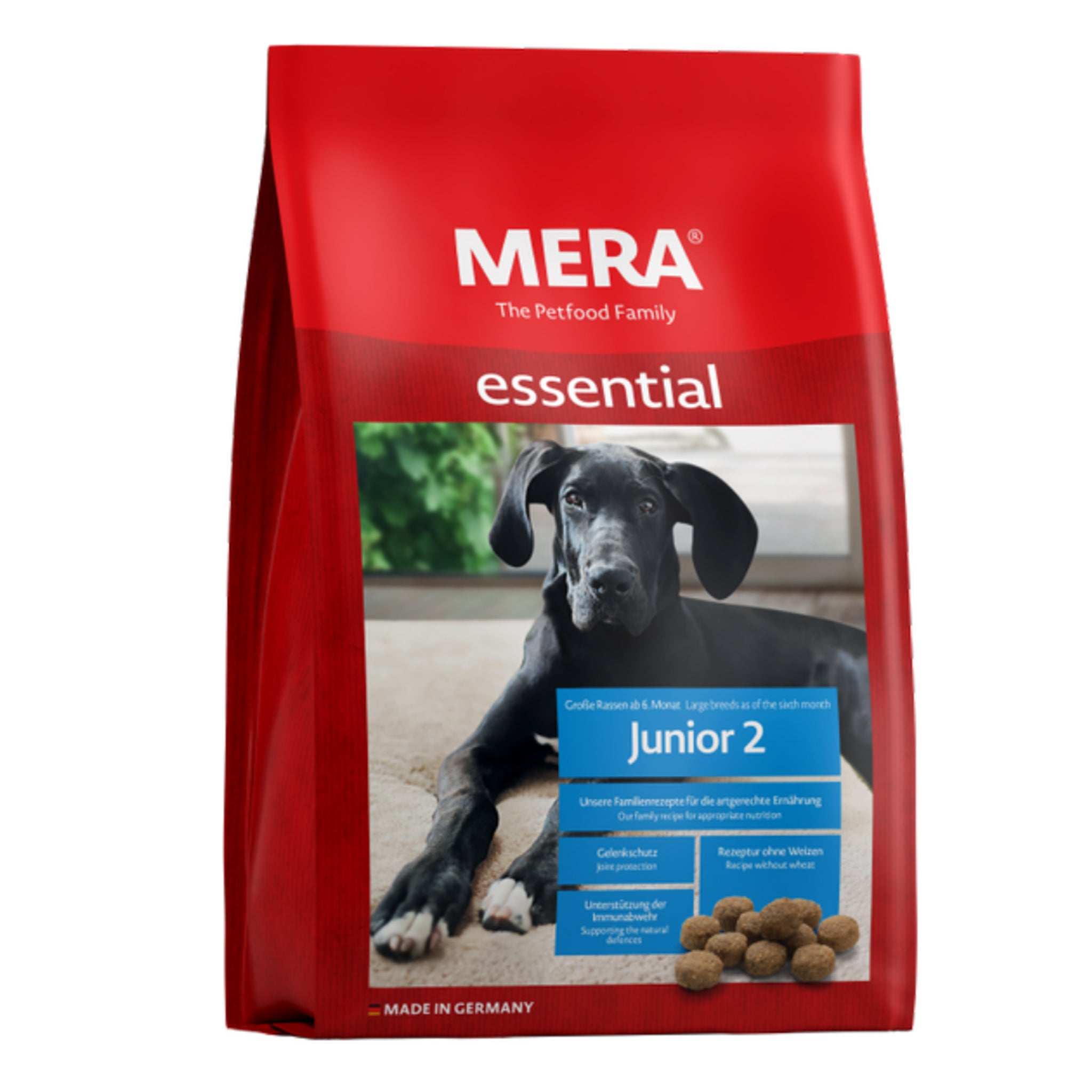 MERA Dry Dog Food Essential Junior 2 - Orange Pet Nutrition