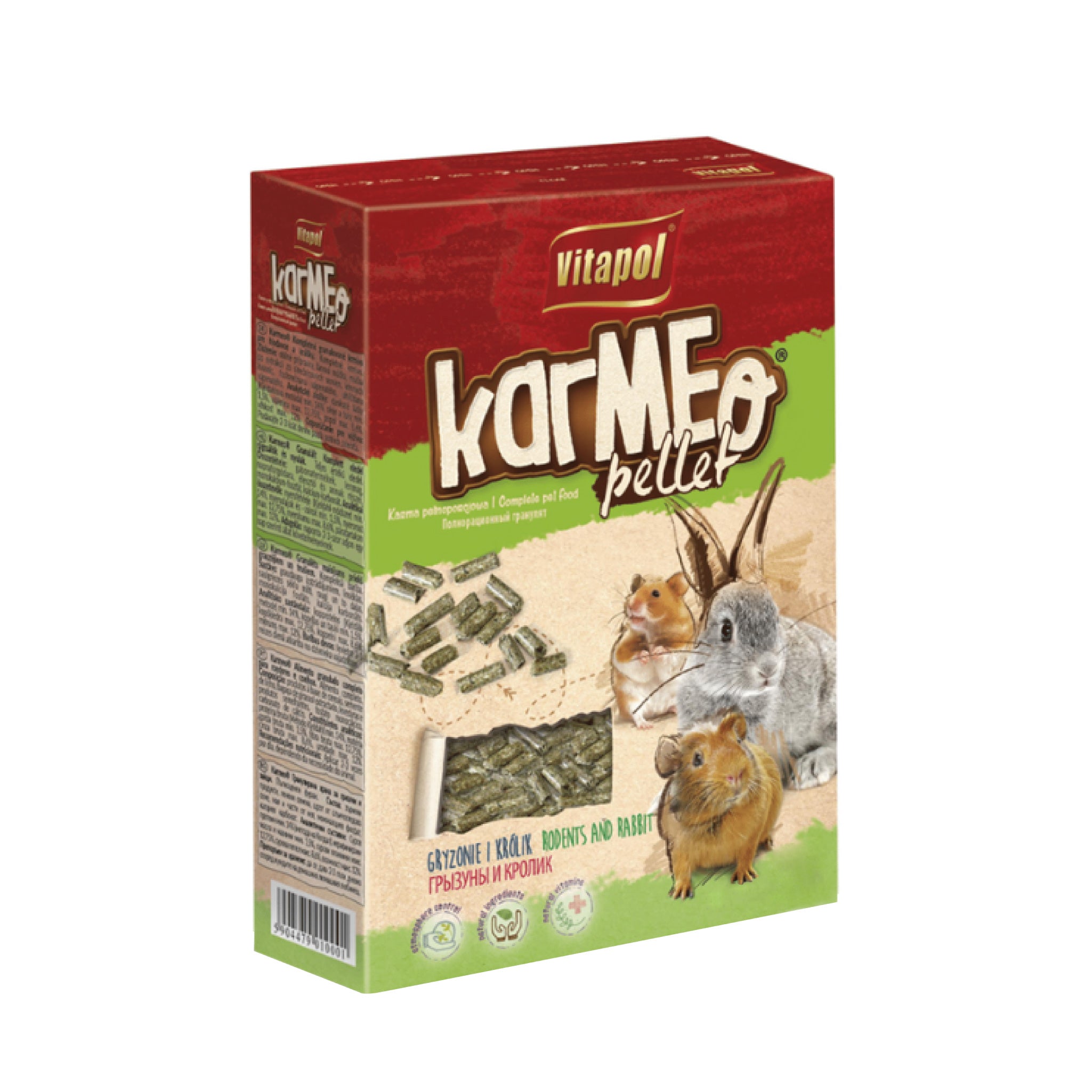 Vitapol Food For Rodents And Rabbit Pellets - Orange Pet Nutrition