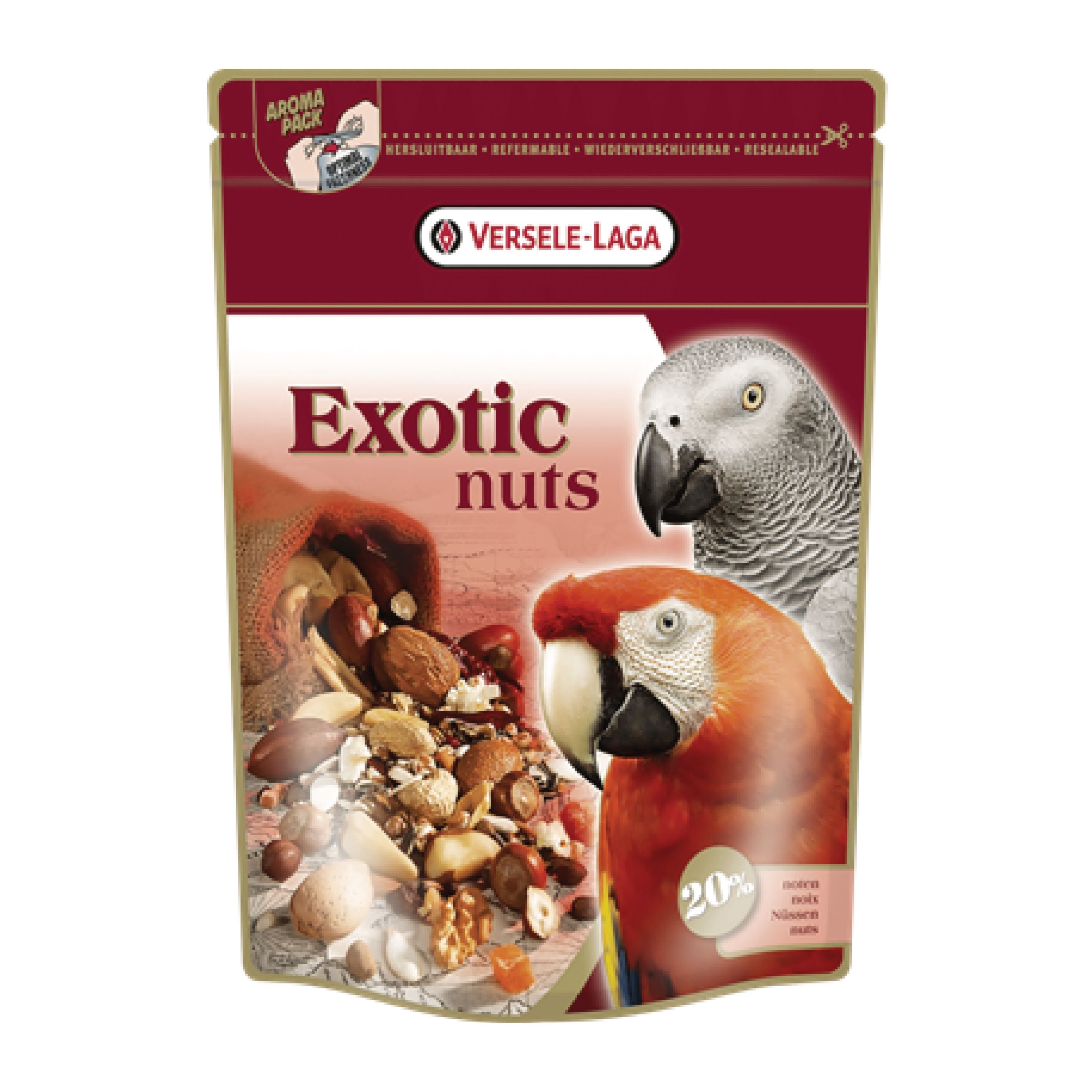 Versele Laga Exotic Nut Mix For Birds - Orange Pet Nutrition