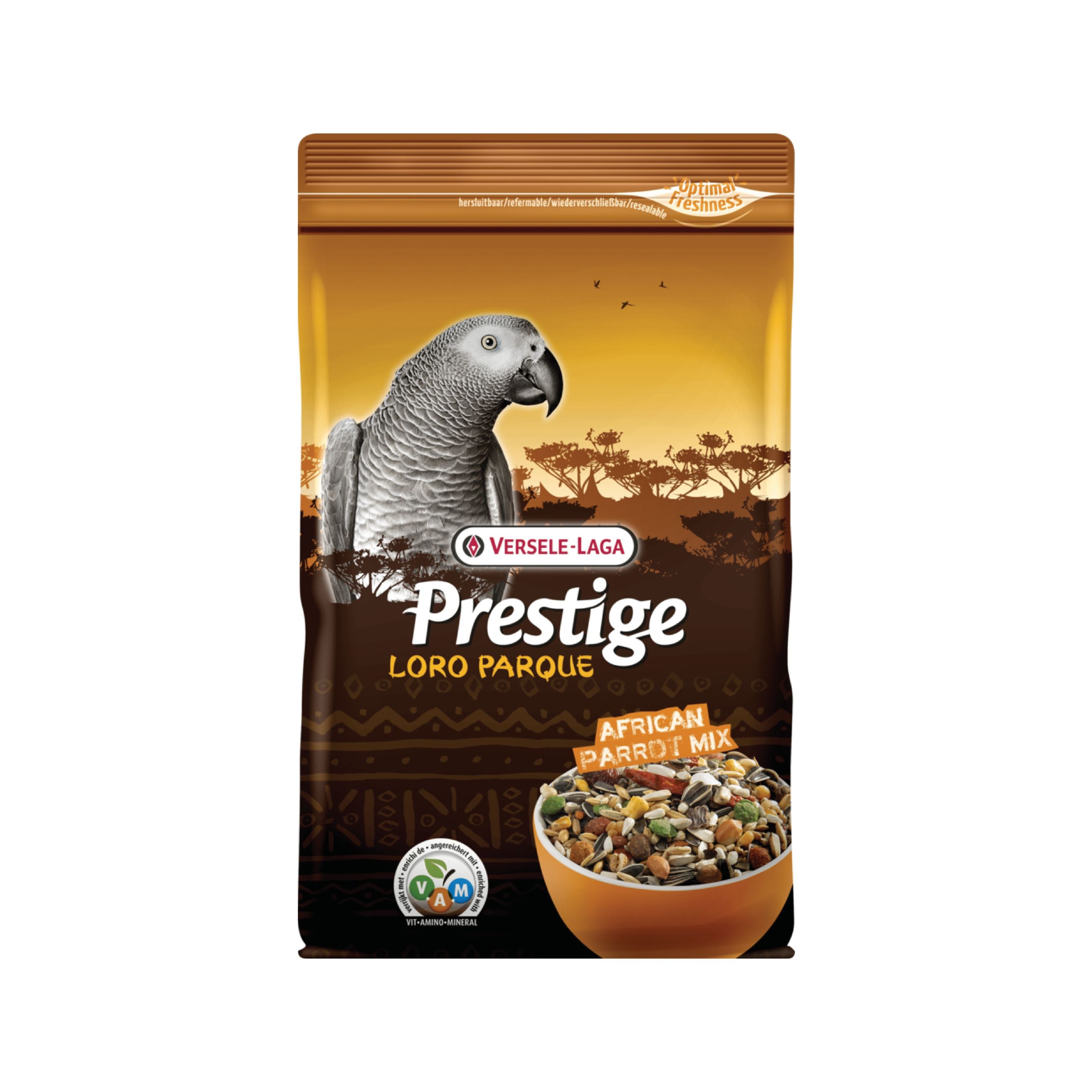 Versele Laga Loro Parque African Parrot Mix Birds Food 1 kg - Orange ...
